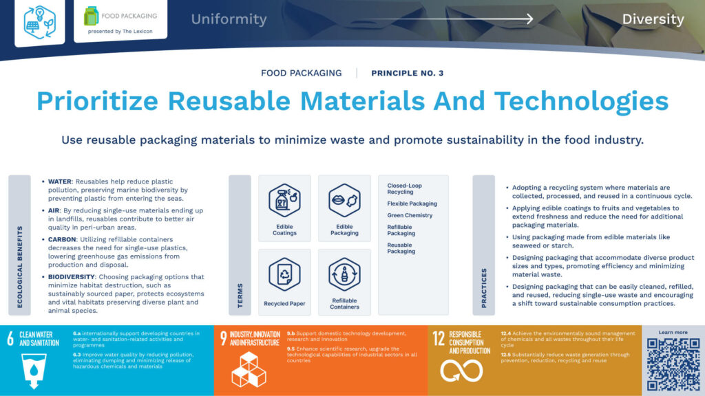Food Packaging: Ten Principles