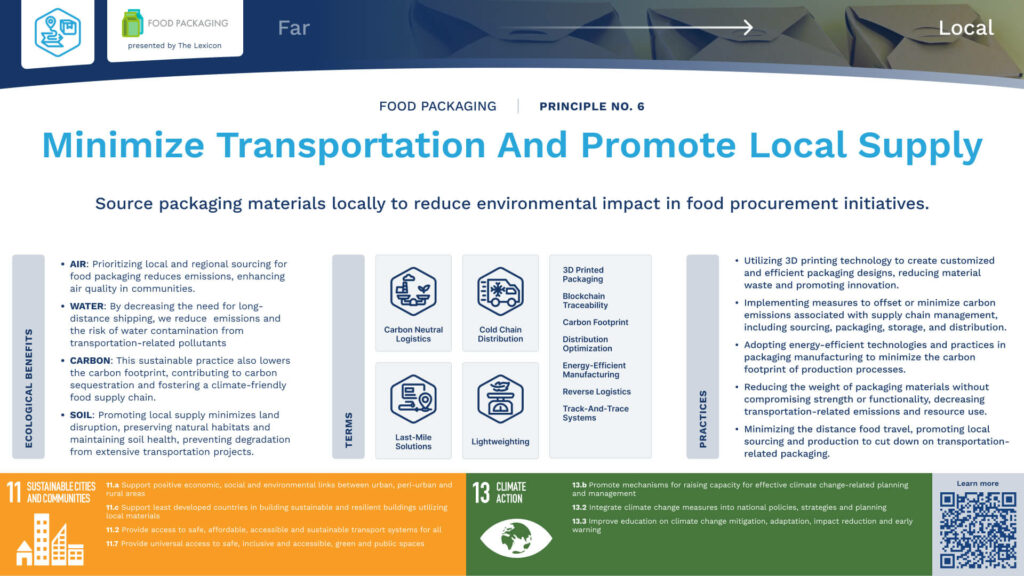 Food Packaging: Ten Principles