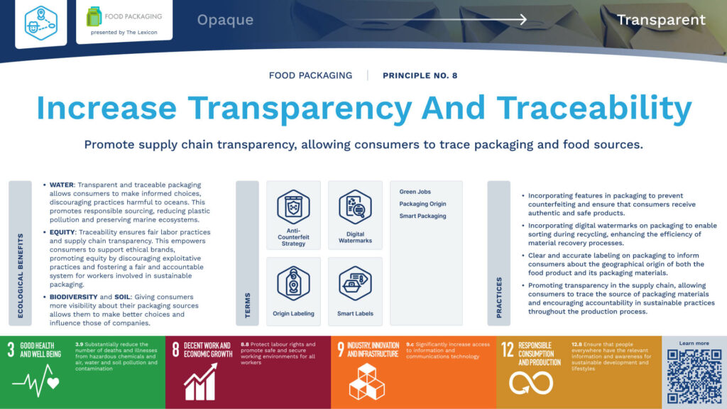 Food Packaging: Ten Principles